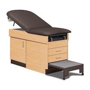 Clinton Family Practice Tables - Manual Exam Table with 2 Drawers, Map ...