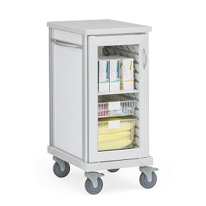 Solaire Medical Roam 1 Carts with Glass Door - Roam 1 Counter-Height G ...