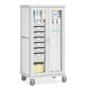 Solaire Medical Roam 2 Carts with Glass Doors - Roam 2 Catheter and Su ...