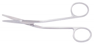 Medline Fomon Angular Scissors - SCISSOR, FOMON, ANGULAR, GROUND OUT ...