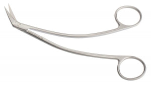 Medline Favaloro Curved Shank Coronary Scissors - SCISSOR, FAVALORO, C ...