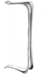 Medline Hargis Cheek Retractor - 8" x 3" (20.5 cm x 7.9 cm) Hargis Che ...