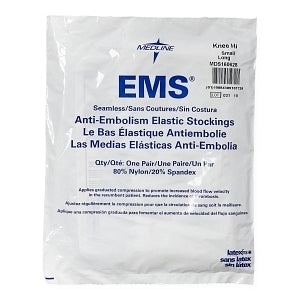 Medline EMS Knee-High Anti-Embolism Stockings - EMS Knee-High Anti-Emb ...