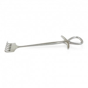 Medline Murphy Rake Retractor - 7-3/4" (19.7) Long 6-Prong Sharp Murph ...