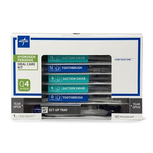 Medline 24-Hour Oral Care Kits - Hydrogen Peroxide 24-Hour Q4 Oral Suc ...
