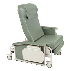 Winco Wide-Drop Arm Clinical Recliners - Extra-Wide Drop-Arm Vinyl Cli ...