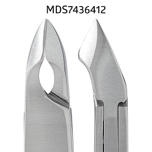 Medline Tissue and Cuticle Nail Nippers - 5-5/8" (14.3 cm) Double Spri ...