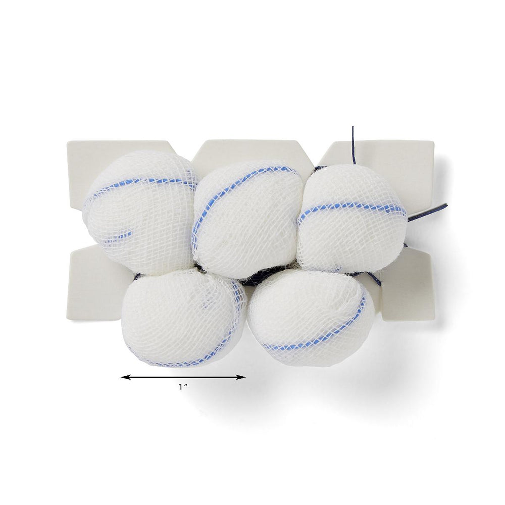 Medline X-Ray Tonsil Sponges - X-Ray Detectable Double-Strung Tonsil S ...