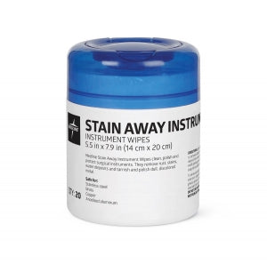 Medline Stain-Away Instrument Wipes - Stain-Away Instrument Wipe - MDS ...
