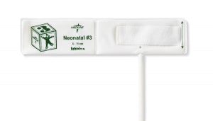 Medline Vinyl Single-Tube Neonatal BP Cuffs with Male Luer Connector ...