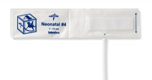 Medline Soft Cloth Single-Tube Neonatal BP Cuffs with Luer Connector ...