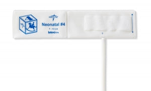 Medline Vinyl Single-Tube Neonatal BP Cuffs with Male Luer Connector ...