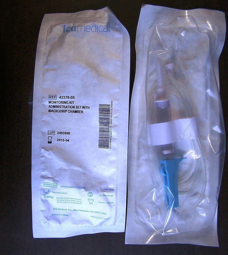 ICU Medical Administration Sets - Administration Set, Sterile, Bravo 2 ...