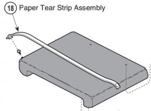 Midmark Corp Exam Table Paper Tear Strips - Exam Table Paper Tear Stra ...