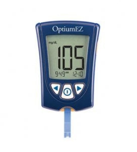 Abbott Optium EZ Blood Glucose System - Optium EZ Glucose Meter - 7106 ...