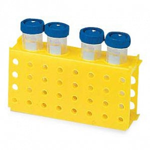MarketLab Quad Racks - RACK, QUAD TUBE, YELLOW - 1020-YL — Grayline Medical