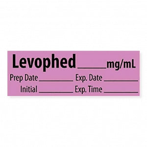 MarketLab Vasopressor Medication Pre-Cut Label - LABEL, LEVOPHED, MG ...