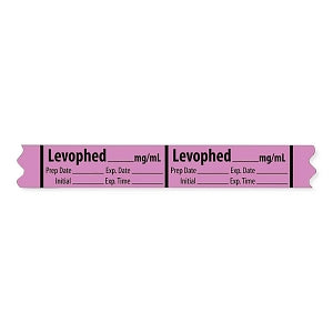 MarketLab Vasopressor Medication Label Tape - LABEL, LEVOPHED, MG / ML ...