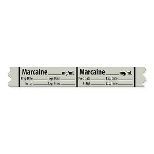 Marketlab Local Anesthetic Medication Label Tape - LABEL, MARCAINE - 1 ...
