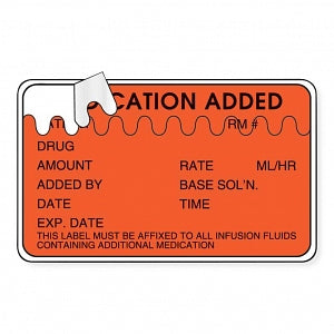 MarketLab Medication Added Labels - LABEL, MEDICATION ADDED, ZIG-ZAG-R ...