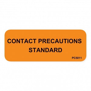 MarketLab Patient Chart Label - LABEL, CONTACT PRECAUTIONS, STD CHART ...