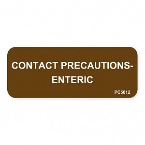 MarketLab Patient Chart Label - LABEL, CONTACT PRECAUTIONS, ENTRIC CHA ...