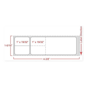MarketLab Laboratory System Labels - MISYS / SUNQST DIR THRM, 3"C 1-3 ...