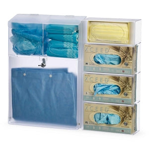 MarketLab All-in-One PPE Organizer - All-in-One PPE Organizer / Dispen ...
