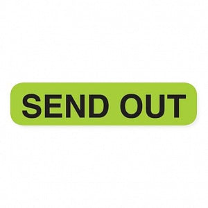 MarketLab Phlebotomy / Specimen Receiving Labels - LABEL, SEND OUT, GR ...