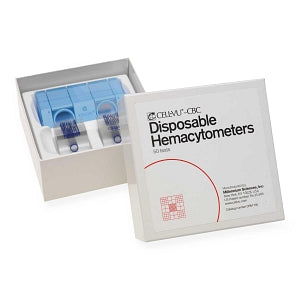 Marketlab Disposable Hemacytometers - HEMACYTOMETER, DISPOSABLE, 50 TE ...
