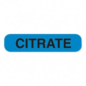 MarketLab Heme / Coag Labels - LABEL, CITRATE, SKY BLUE - 8018 ...