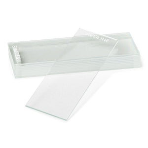 Medline Glass Microscope Slides - Microscope Slide, Ground 90° Edges ...