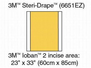 3M Healthcare 3M Ioban 2 Antimicrobial Incise Drape - Ioban2 Antimicro ...