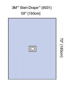 3M Healthcare Steri-Drape Mayo Stand Adhesive Aperture Drapes - Mayo S ...