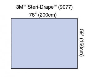 3M Healthcare Prevention Steri-Drape Sheets - Steri-Drape Adhesive Dra ...