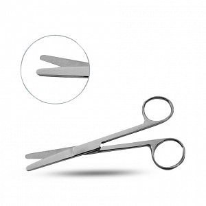 Mopec Blunt / Blunt Straight Dissection Scissors - Dissection Scissors ...