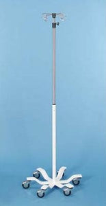 Pryor Products Stainless Steel Six-Leg IV Poles - IV Stand, 6 Leg, Hea ...