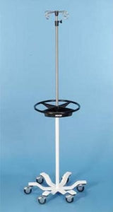Pryor Products Stainless Steel Six-Leg IV Poles - IV Stand, 6 Leg, wit ...