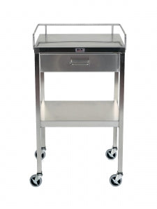Mid Central Medical Utility Tables - Utility Table, One Drawer with Ra ...