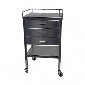 Mid Central Medical Utility Tables - Utility Table, Three Drawer, 3 Si ...