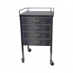 Mid Central Medical Utility Tables - Utility Table, Four Drawer, 3 Sid ...