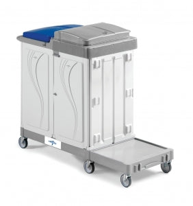 Medline MIYO Housekeeping Carts - Healthcare Plus Collection Cart, Sto ...