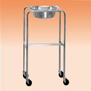 Pedigo Products Basin 7 Quarts - BASIN, W/STAND, W/WHEELS, SS, 7QUARTS ...