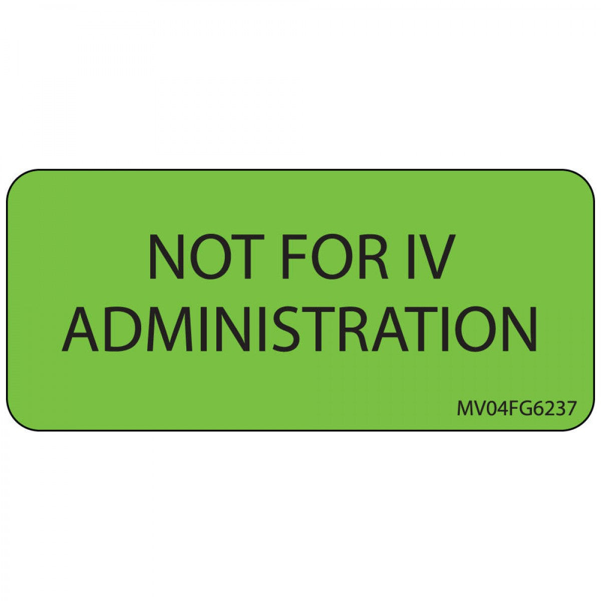 Label Paper Removable Not For Iv 1" Core 2 1/4" X 1 Fl. Green 420 Per ...