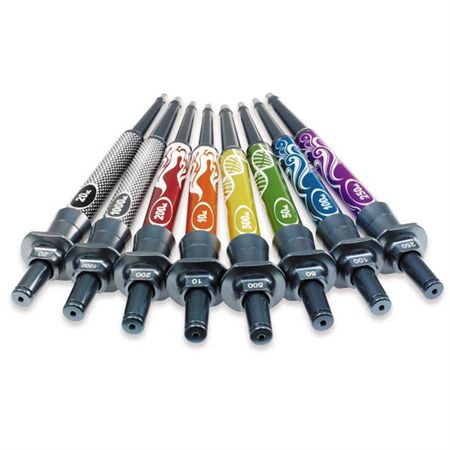 MarketLab "Signature Series" MLA Pipette 200μL - Red with flames ...