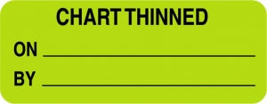 Centurion Centurion Nursing Chart Labels - Fluorescent Green Chart Thi ...