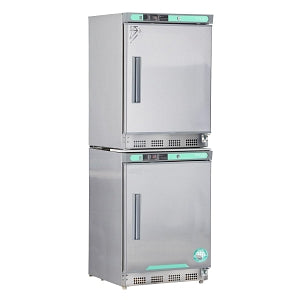Nor-Lake White Diamond Refrigerator & Freezer Combinations - Stainless ...