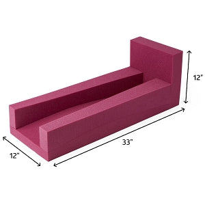 Medline Foam Cast Elevator for Leg, Ankle and Heel - Foam Cast Leg Ele ...