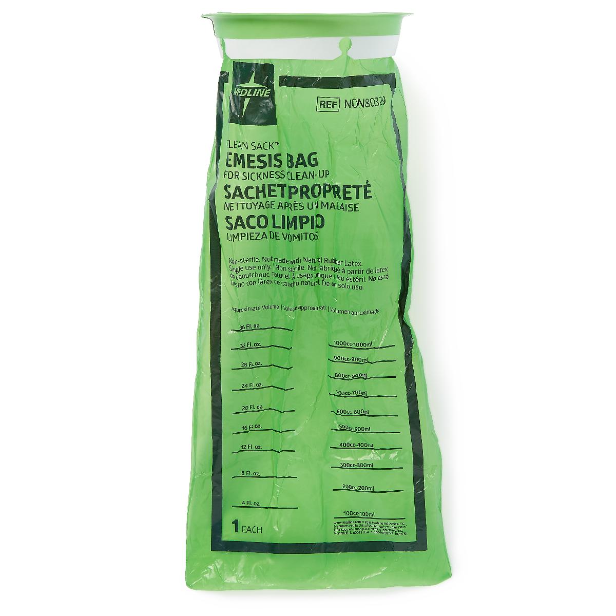 Clean Sac Emesis Sickness Bags — Grayline Medical