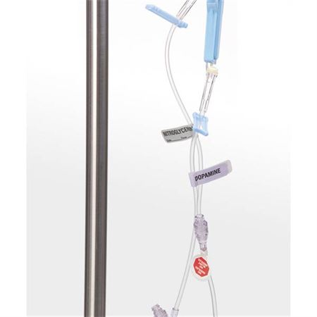 IV Tubing Medication Label Nitroglycerin — Grayline Medical